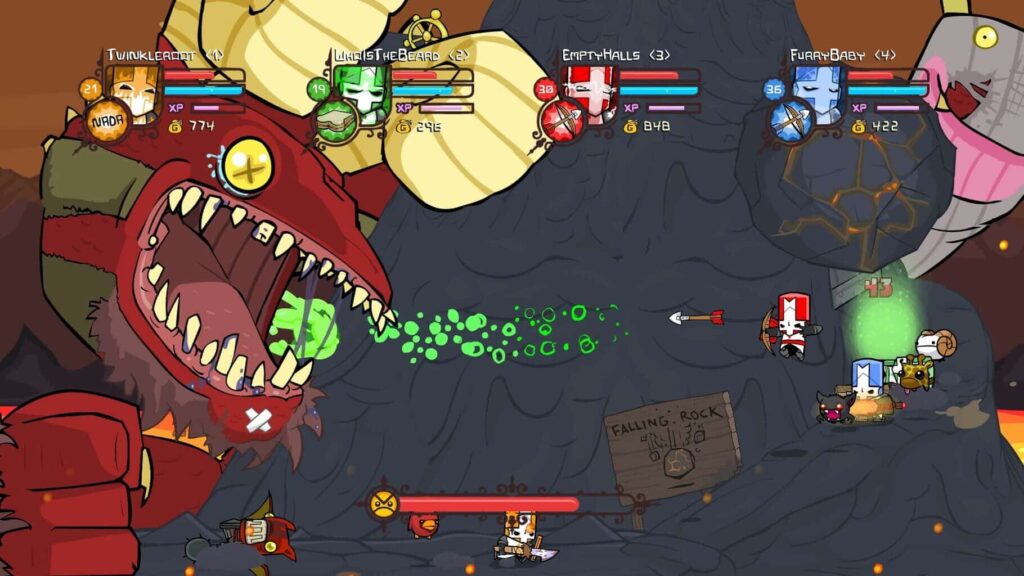 Jogue Castle Crashers em cloud gaming - Descubra onde.