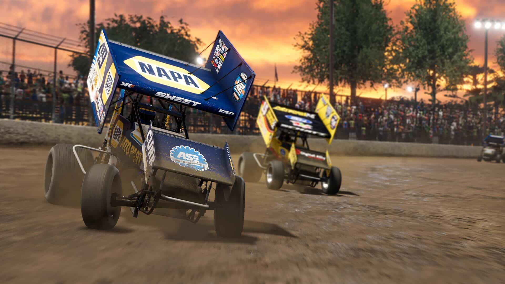 Jogue World of Outlaws: Dirt Racing em cloud gaming - Descubra onde.