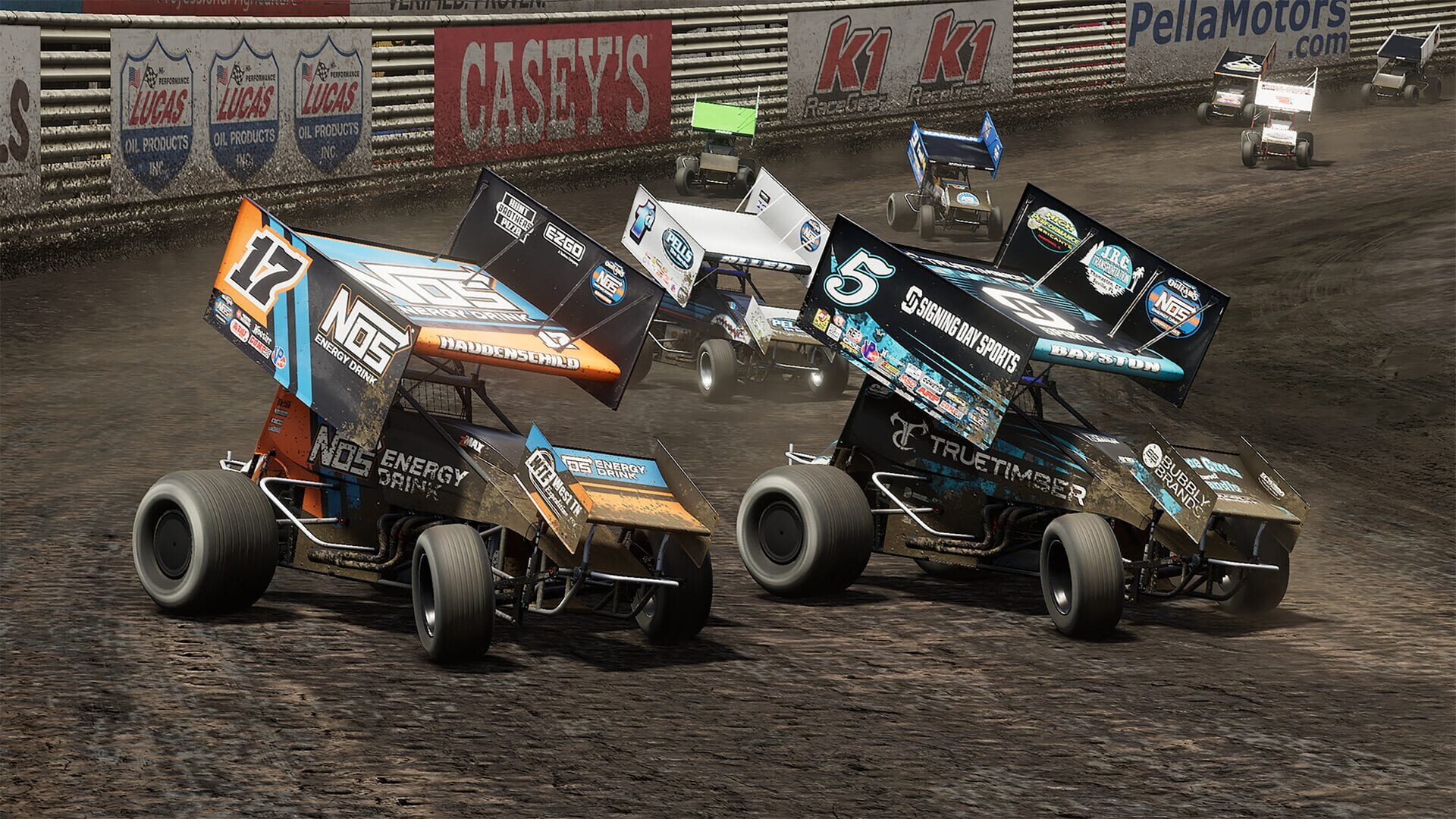 Jogue World of Outlaws: Dirt Racing em cloud gaming - Descubra onde.